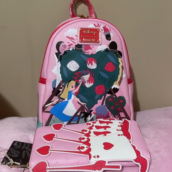 Loungefly | Bags | Loungefly Alice In Wonderland Painting The Roses ...